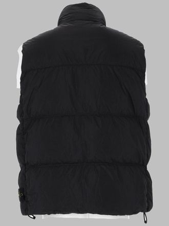 Stone Island Padded Down Gilet - Black