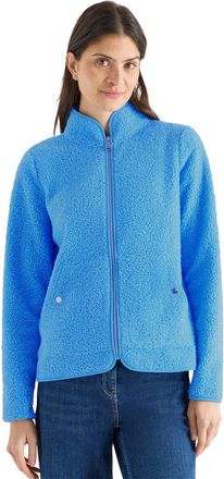 Cecil TOS Teddy T-Shirtjacket Fountain Blue XXL