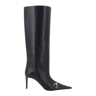 Gucci Donna Stiefelette zum Hineinschl&uuml;pfen - - Shoes - Damen - Schwarzk - 38 EU