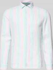 Seidensticker Slim Fit Leinenhemd mit Kentkragen