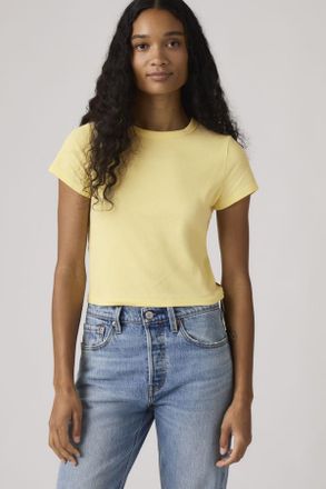 Levi's Hayes Cropped T-Shirt - Damen - Gelb / Gelb