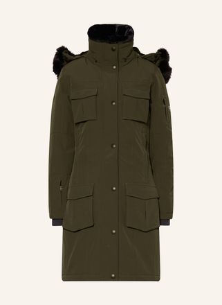 Wellensteyn Wellensteyn Parka Schneezauber Mit Kunstfell Und Dupont Sorona-Isolierung gruen