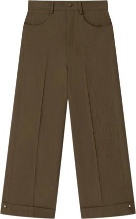 &Aacute;eron Femme, Pantalons, Vert, Taille: 36 FR Jeera Suiting Pants
