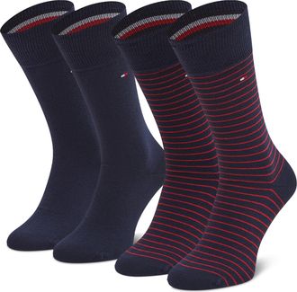 Tommy Hilfiger Lange Socken Tommy Hilfiger 100001496 Dunkelblau