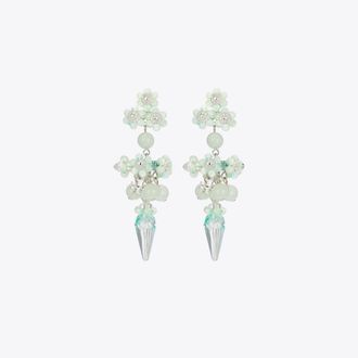 Tory Burch Damen Curiosity Beaded Linear Earrings
