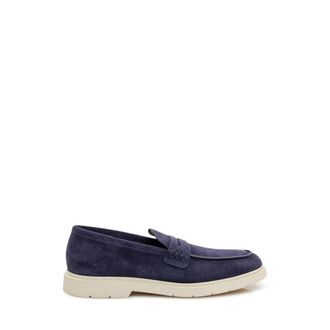 Rolando Sturlini Sturlini, Homme, Chaussures, Bleu, Taille: 43 1/2 EU Mocassino Suede