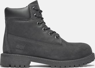 Timberland Wasserdichter Timberland Premium 6-Inch Boot f&uuml;r Kinder in Schwarz, Schwarz, Gr&ouml;&szlig;e