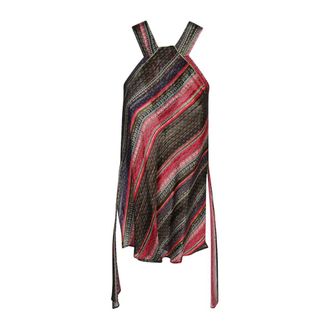 Seafarer Asymmetrisches bedrucktes Shirt - - Dresses - Damen - Mehrfarbig - L