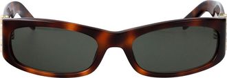Saint Laurent Lunettes De Soleil - Marron