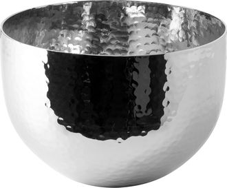 Fink kleine gehämmerte Edelstahlschale Ø 11 cm Schale ideal für Snacks oder Gebäck