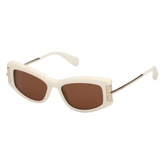 Max Mara Lunettes de soleil Mm0189 - unisex - Accessoires - Beige - Taille: 52 MM