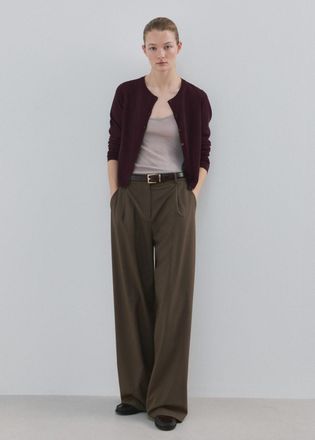 Mango Cardigan droit maille fine bleu ciel - Femme - XXS - MANGO