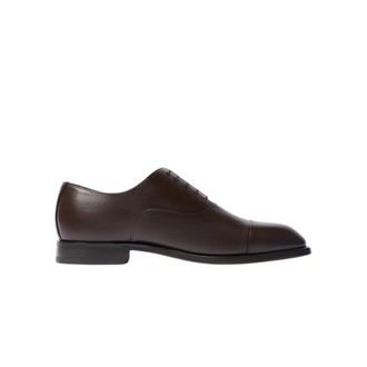 Scarosso Klassischer Oxford Schuh mit eckiger Kappe - - Shoes - Herren - Braun - 45 EU