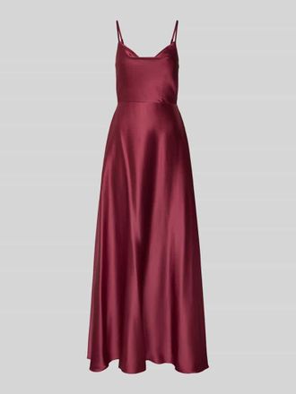 Laona Abendkleid aus Satin mit Cut-Out auf der R&uuml;ckseite