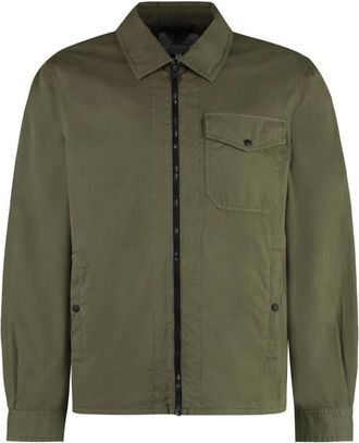Woolrich Homme, Vestes, Vert, Taille: XL Veste chemise utilitaire