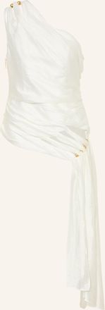 Aje One-Shoulder-Top Capture Mit Schmuckperlen weiss