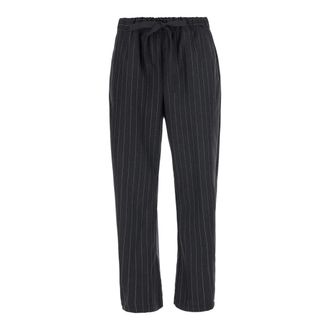 Semicouture Damen, Hosen, Grau, LGr&ouml;&szlig;e