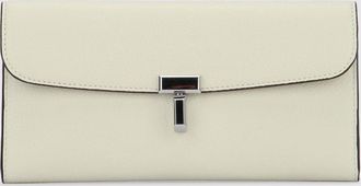 Toteme Portefeuille Femme couleur Lait