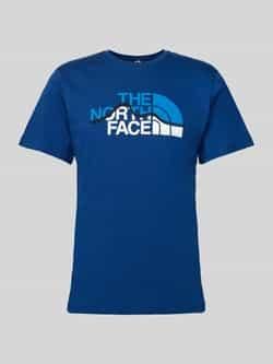 The North Face T-Shirt mit Label-Print Modell MOUNTAIN LINE