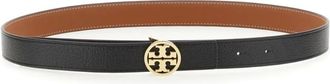 Tory Burch Femme, Accessoires, Noir, Taille: ONE Size Ceinture Miller R&eacute;versible