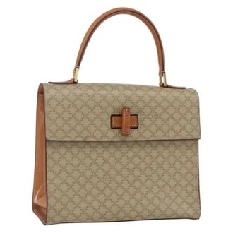 Celine Sac &agrave; main vintage Pre-owned - Femme - Pre-owned - Beige - Taille: ONE Size