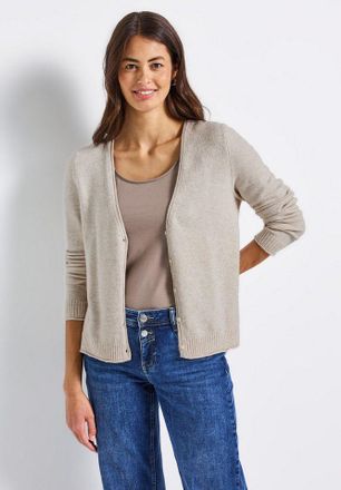 Street One Cardigan mit V-Ausschnitt