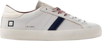 D.A.T.E. D.a.t.e., Homme, Chaussures, Blanc, Taille: 44 EU Hill Low Baskets