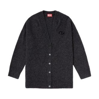 Diesel M-Areela Cardigan - - Knitwear - Damen - Grau - S