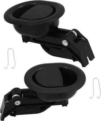 Valiclud Universeller Schwarzer Kunststoff Recliner Sofa Griff Ersatzteil Robust Installieren Glatte Entriegelung für Liegesessel und Couch Praktische Möbelzub