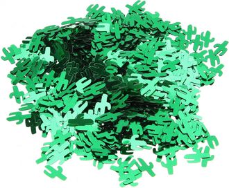 Soimiss 5 Beutel Kaktus Papierkonfetti Buntes Tischkonfetti aus Papier Party und Festival Dekoration Streudeko f&uuml;r Karneval Hochzeit und Selbstgemacht Bastelp