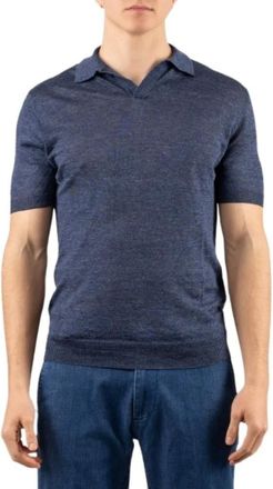 Gran Sasso Homme, Tops, Bleu, Taille: M Polo
