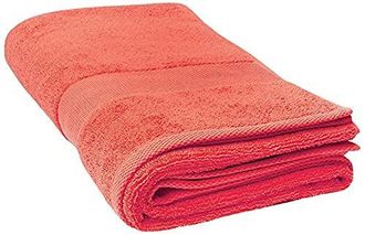 Excelsa Bagno Serviette, Coton, Rouge, 100x150x1 cm