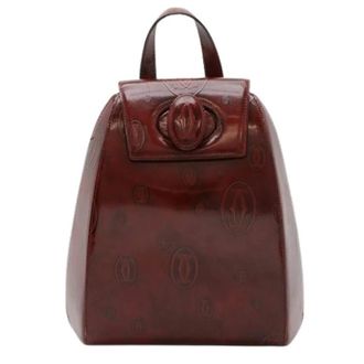 Cartier Pre-owned Lederrucksack - - Pre-owned - Damen - Rot - ONE SIZE
