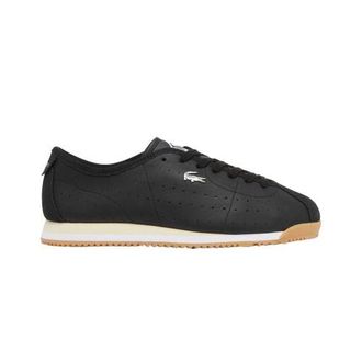 Lacoste Club Sneaker f&uuml;r Herren, Leder, niedrig geschnitten (Schwarz)