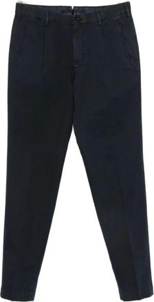 Incotex Homme, Pantalons, Bleu, Taille: XL Pantalon &agrave; Pinces et Jambe Droite
