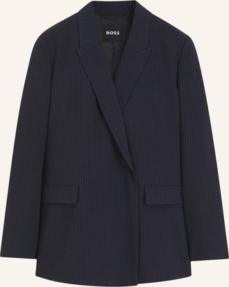 HUGO BOSS Blazer Janka-db2 Relaxed Fit schwarz