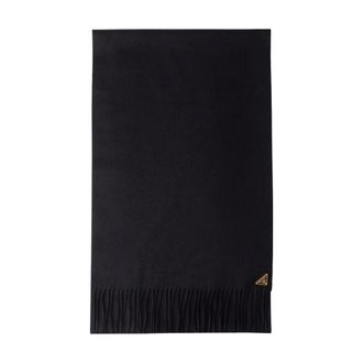 Prada Seiden-Kaschmir-Schal - - Accessories - Damen - Schwarzk - ONE SIZE