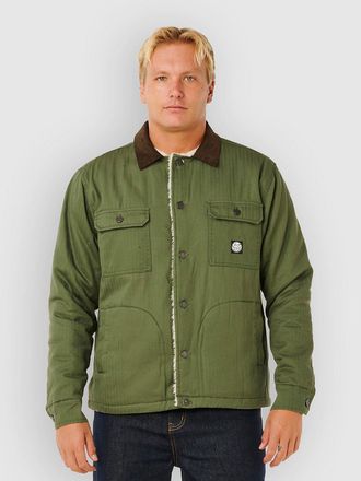 Rip Curl Premium Surf Sherpa Jacke dark olive