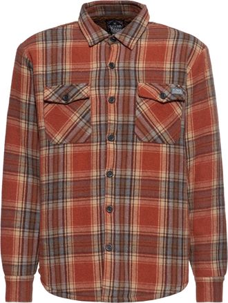 King Kerosin Herren Flanell Winterhemd