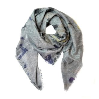 Mala Alisha Tücher & Schals - Schal Muted Glacier aus Woll-Mix - Gr. unisize - in Blau - für Damen