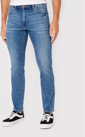 Wrangler Jeans Larston W18SJX21Y 112322663 Blau Slim Tapered Fit