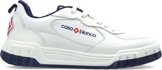Casablanca Homme, Chaussures, Blanc, Taille: 44 1/2 EU Baskets Court