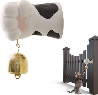 Generic Klingel F&uuml;r Die T&uuml;r,Katzenpfote Magnet Deko F&uuml;r K&uuml;hlschrank | Lustige Klingelglocke F&uuml;r T&uuml;r&ouml;ffnung - F&uuml;r Eingang Gesch&auml;ft B&uuml;ro Wohnung Restaurant Caf&eacute;