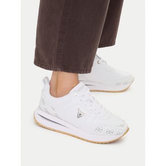 Guess Sneakers Guess FLTEVR ELE12 Wei&szlig;
