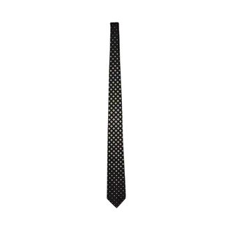 Emporio Armani Homme, Accessoires, Noir, Taille: ONE Size Cravate en soie jacquard pure