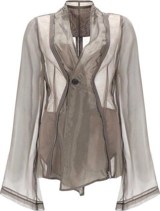 Rick Owens Blazer - Grau