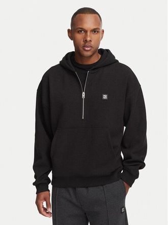 HUGO BOSS Sweatshirt Dabinhood 50563019 Schwarz Oversize