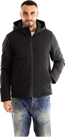 People of Shibuya Homme, Vestes, Noir, Taille: XL Kita Puffer Jacket