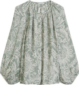 Marc O'Polo Damen Bluse Loose Fit