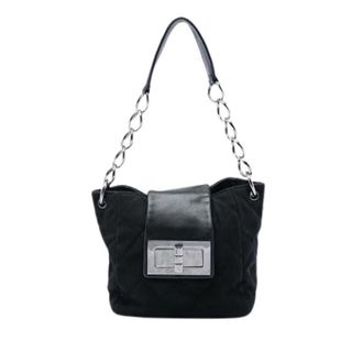Chanel Pre-owned Quilted Nylon Shoulder Bag - - Pre-owned - Damen - Schwarzk - ONE SIZE